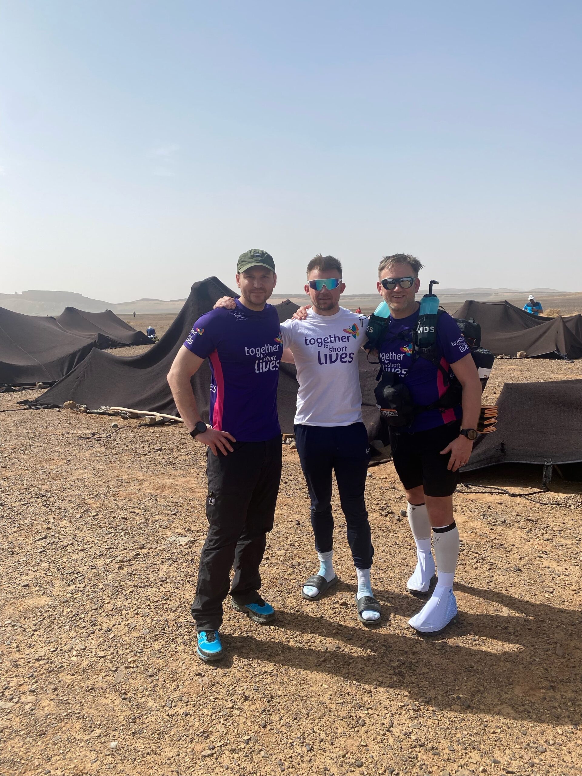 Three fathers take on the world’s toughest footrace - Together for ...