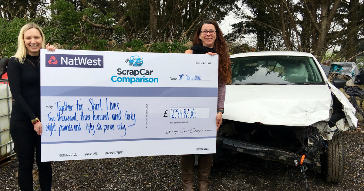 Scrap Car Comparison supports Together for Short Lives - Together for ...