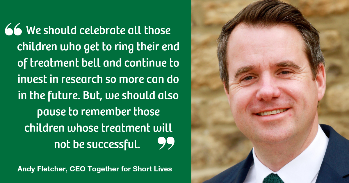 Children with Cancer blog, Andy Fletcher, CEO of Together for Short Lives